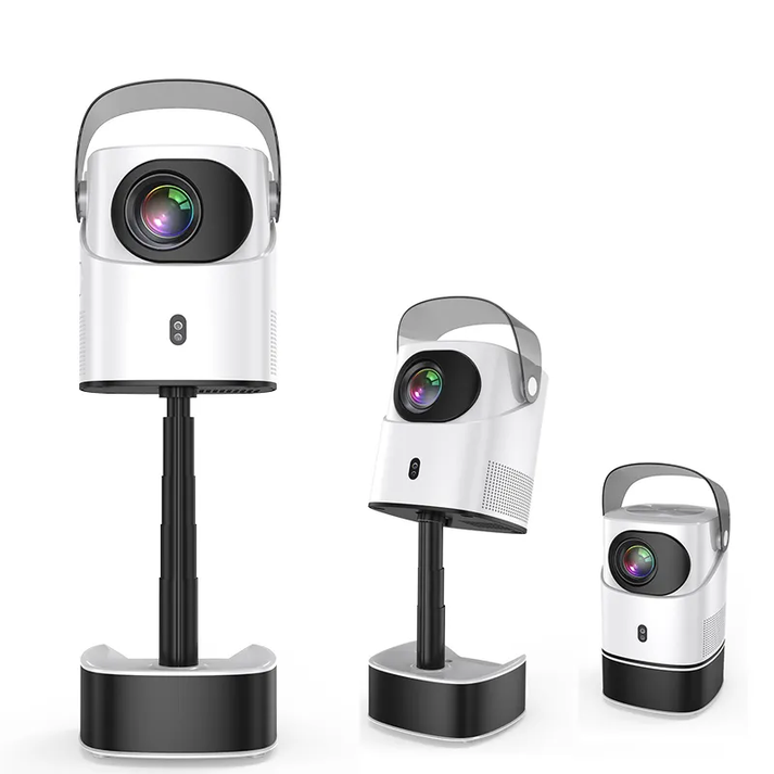 Cubonic TS2 Portable Wifi Android Projector with inbuilt Stand Handhel